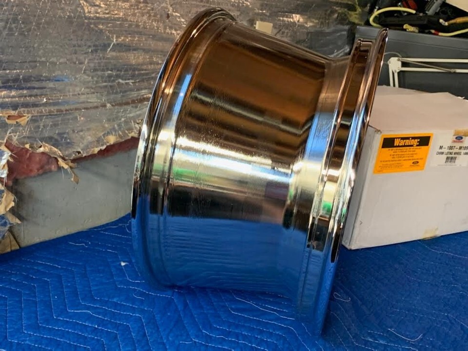 (1) NOS 99-01 Genuine OEM Ford F150 SVT Lightning Wheel Rim CHROME 18 ...