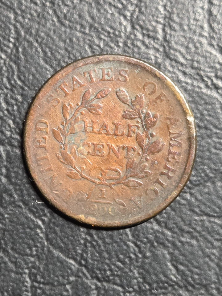 Beautiful Nice Grade 1806 Half Cent, Small 6, No Stem | eBay