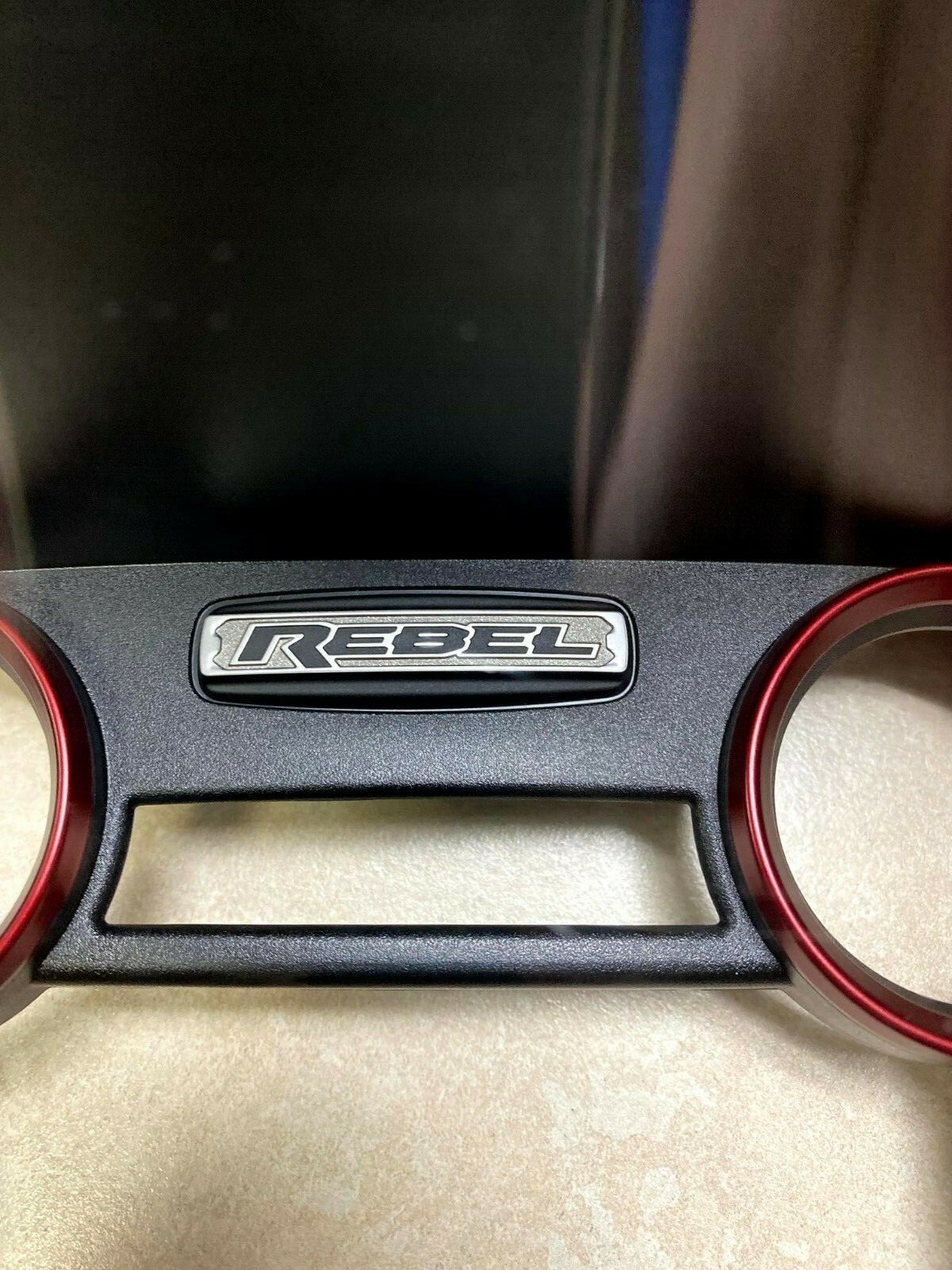 Dodge Ram MOPAR REBEL RED 1500 7 EVIC Speedometer CLUSTER LENS Factory ...
