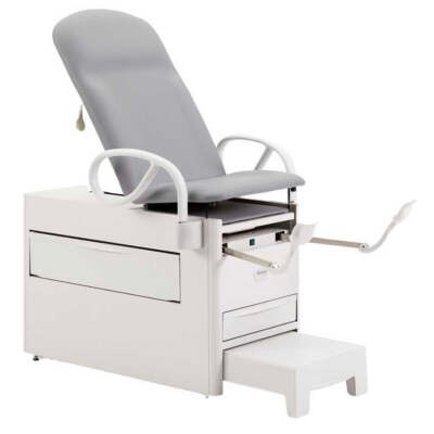 Brewer Versa Exam Table with Patient Assist Handles, Stirrups, Pelvic ...
