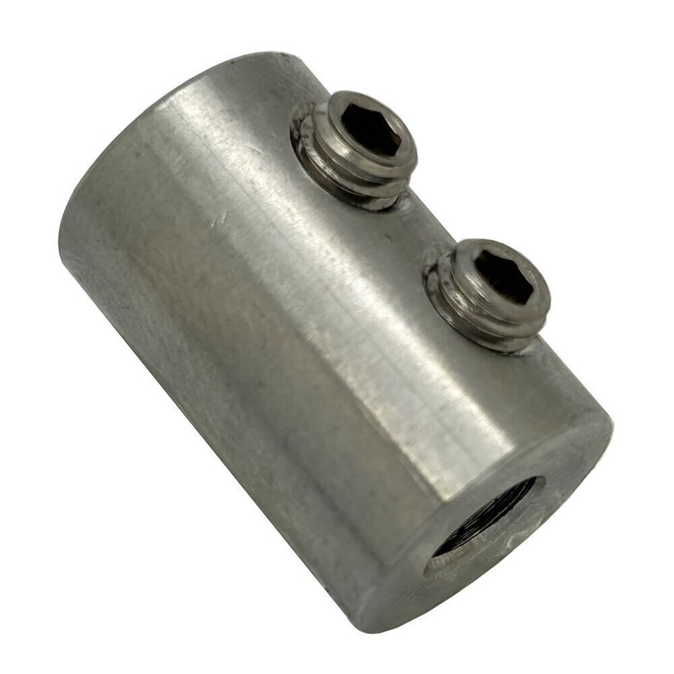 2 x Stainless Steel 316 Wire Rope Loop Clamps suit 2mm 2.5mm or 3.0mm ...