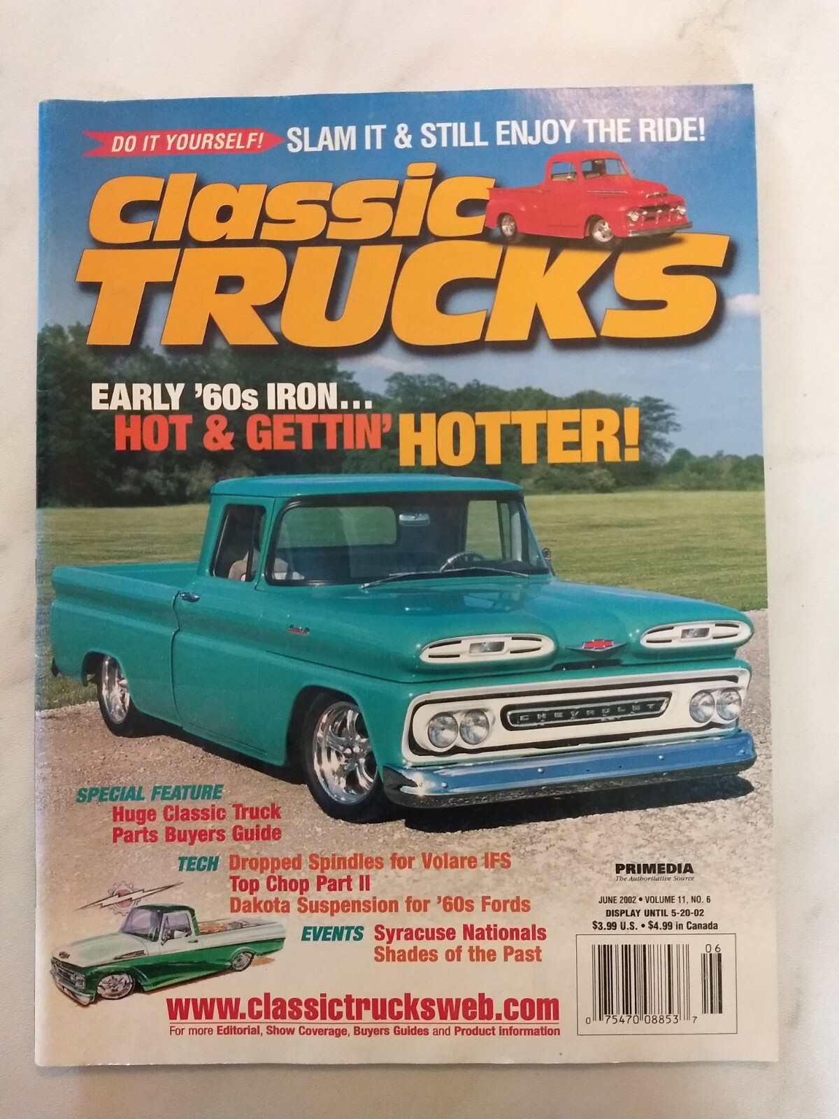 Vintage Classic Truck Magazine Volume # 11 Issue #6 June 2002 | eBay