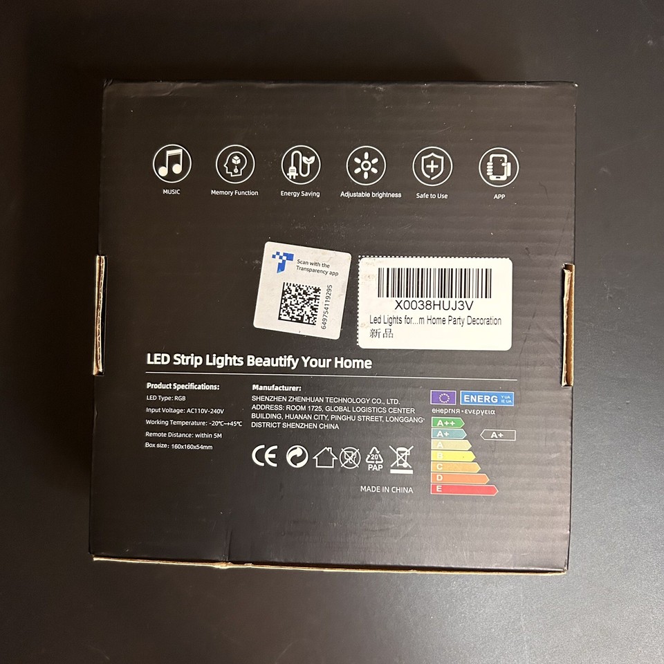 Keep Smile LED Strip Lights New In Box With Remote | eBay