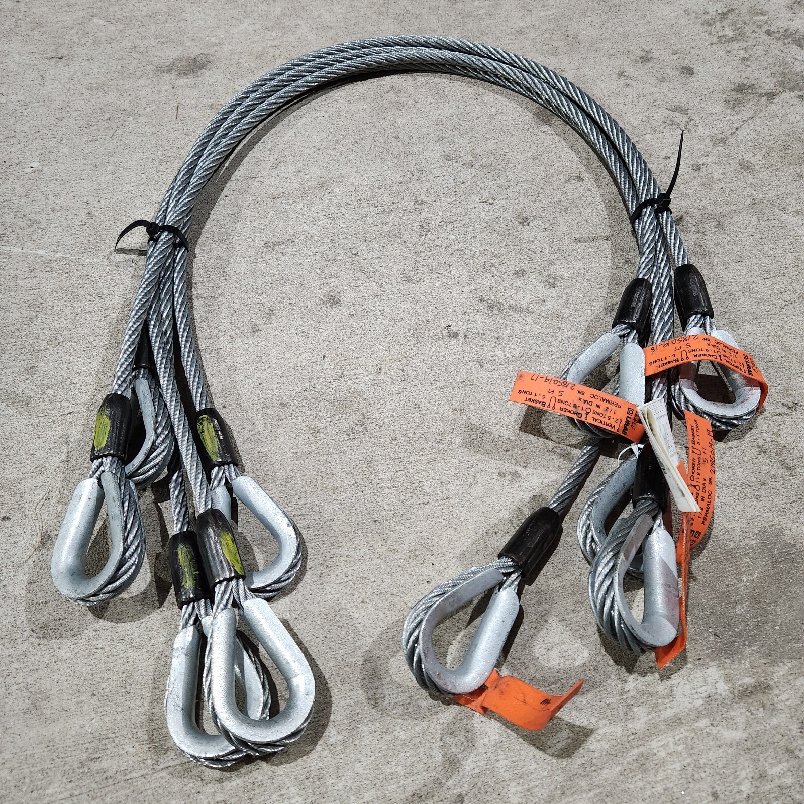 LiftAll 1/2" Wire Rope Thimble - Thimble 5' Length | eBay