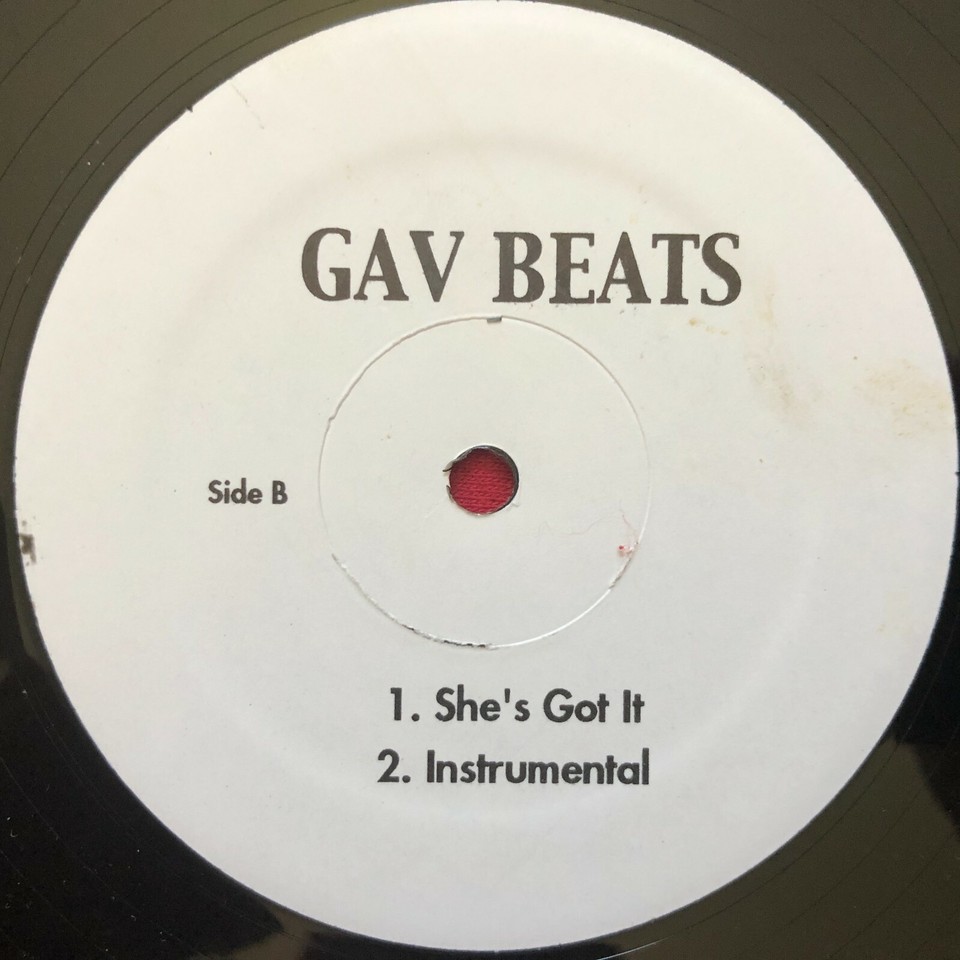 GAV BEATS (GAVIN WILLIAMS) OVA 12" RARE PRIVATE RANDOM RAP NC SELF ...