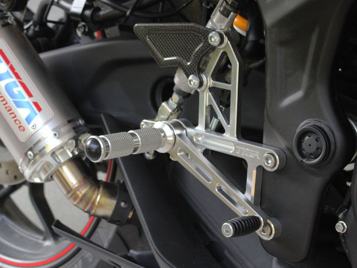 Tyga Performance step foot peg racing assy Yamaha R3 R25 #STAA-0025# | eBay