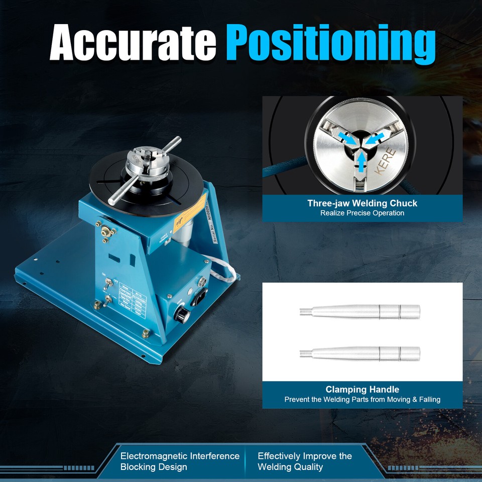 Welding Positioner Automatic Pipe Welding Automatic Rotary Table ...