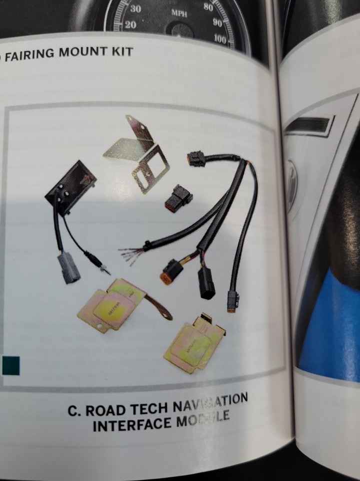 Road Tech Navigation Interface Module Harley. Fitment in photo 76000024 ...