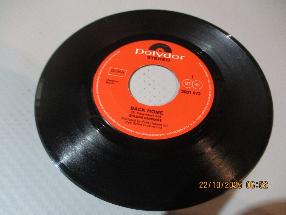(77) Back Home - Golden Earring - 7" Single Vinyl | eBay UK