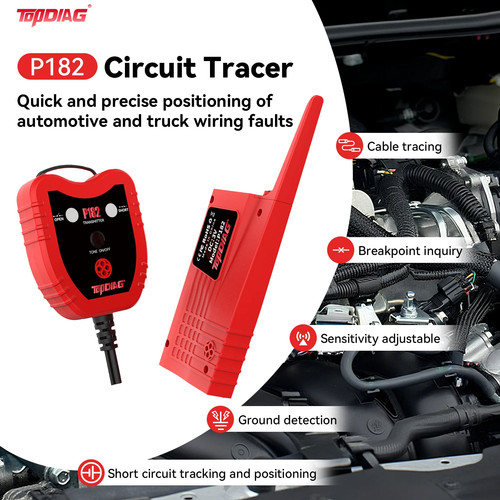 Car Circuit Tester Electrical Power Probe Diagnostic Short Open Wire ...