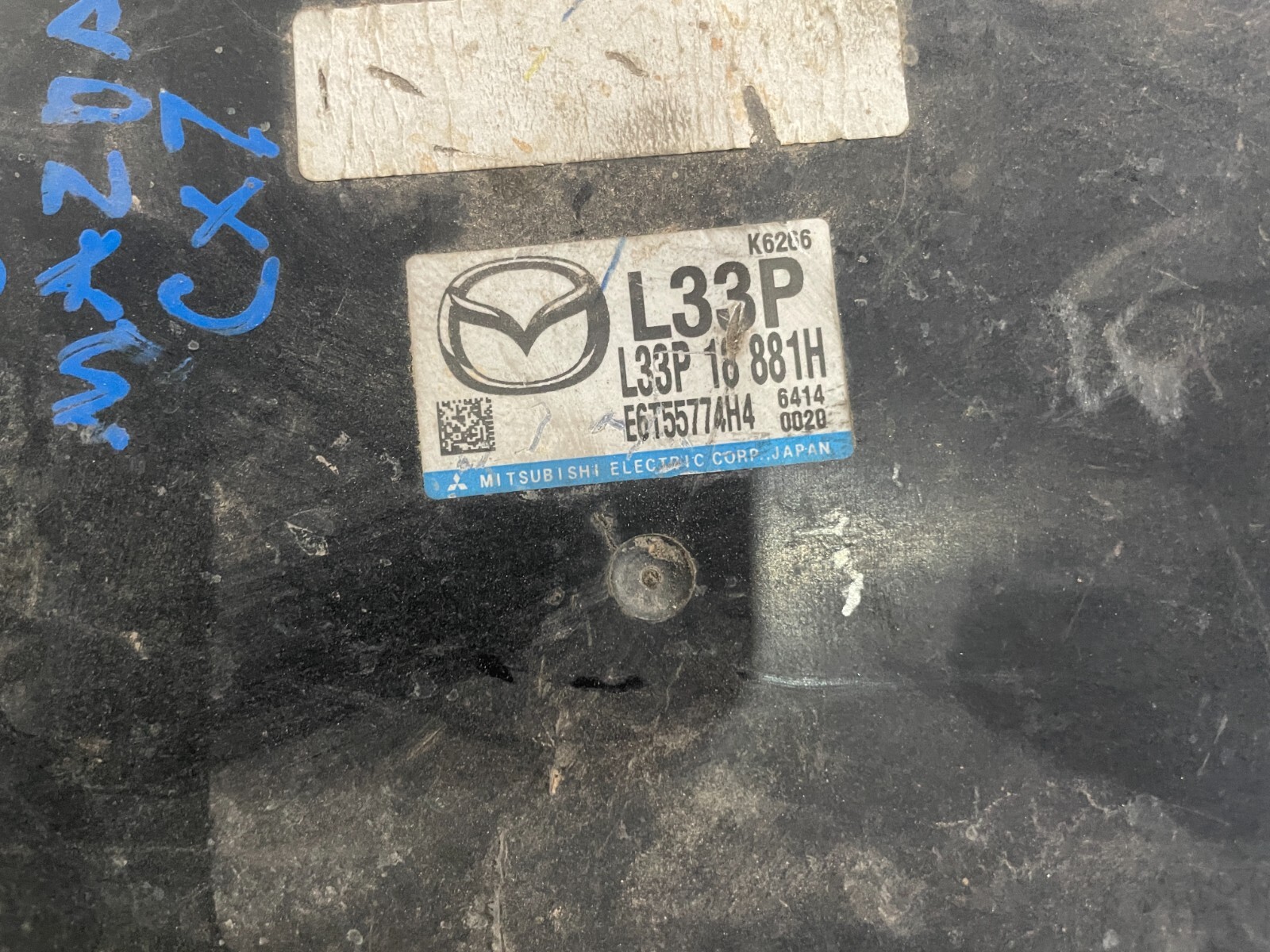 OEM 07 MAZDA CX7 ECM ECU CONTROL MODULE PCM COMPUTER L33P18881H L33P | eBay