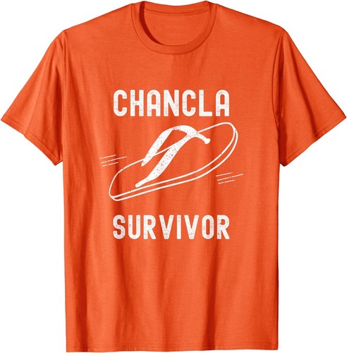 Chancla Survivor Funny Mexican Mom Cool Joke Unisex T-Shirt | eBay