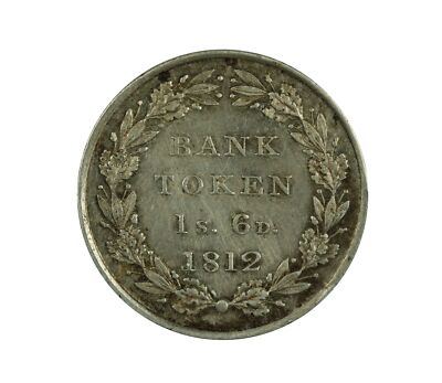Great Britain 1812 1 Shilling, 6 Pence Bank Token George III Sterling ...