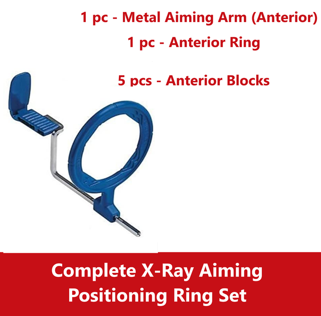 Complete Bitewing X-ray Aiming Ring Color Coded Rinn XCP Style Red ...