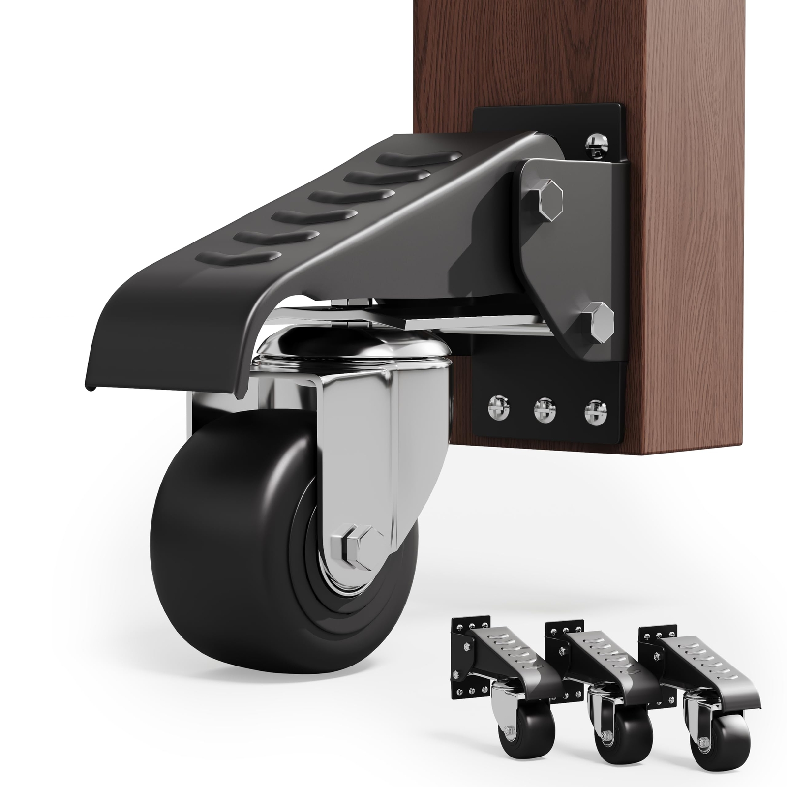 Workbench Stepdown Caster 900 Casters Wheels Lbs Set Of 4 Durable Heavy ...