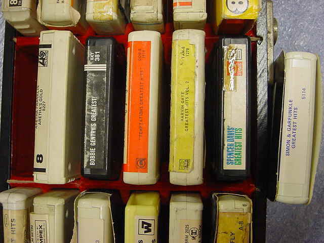 Ford Mopar GM Old School 8 Track Tapes Case Full of Oldies | eBay
