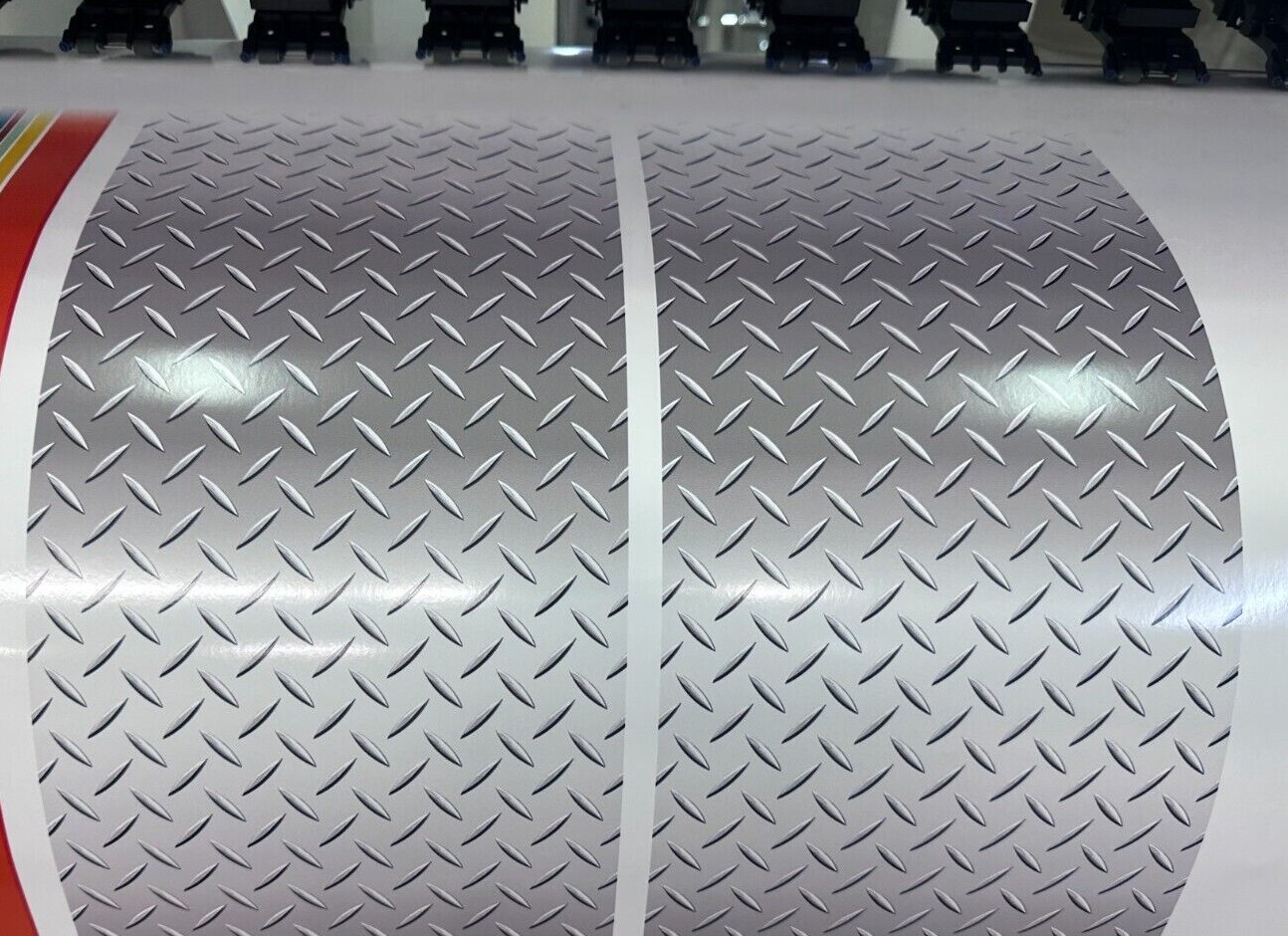 Checker plate pinstripes vehicle sticker decal , RV Motorhome, Van ...