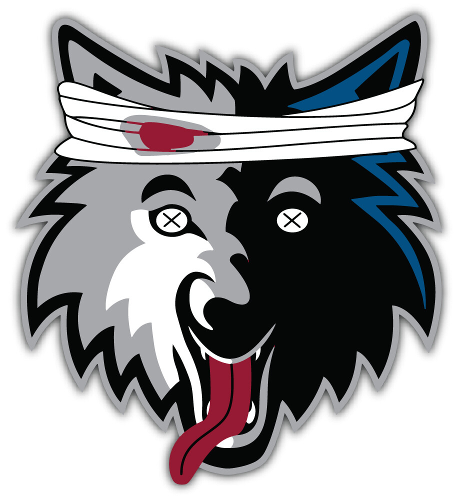 Minnesota Timberwolves NBA Basketball Car Bumper Sticker Decal "SIZES ...