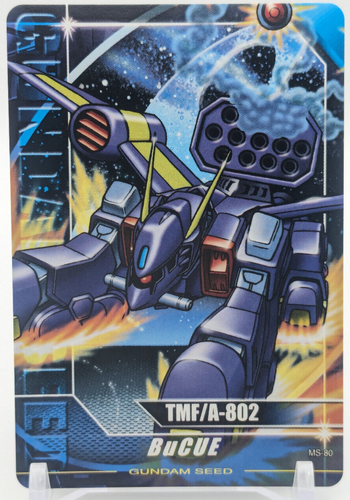 BuCUE TMF/A-802 MS-80 GUNDAM SEED Carddass Card BANDAI 2003 TCG ...