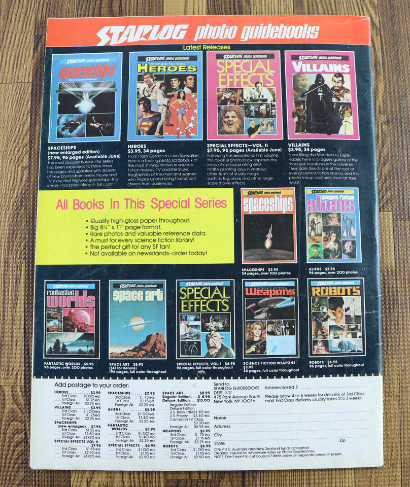 1980 Star Trek Starlog Magazine #37 Star Wars Empire Strikes Back FN ...