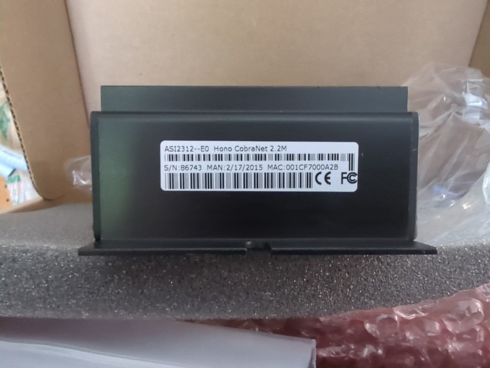 Audioscience ASI2312 PCIe Cobranet Audio Adapter | eBay