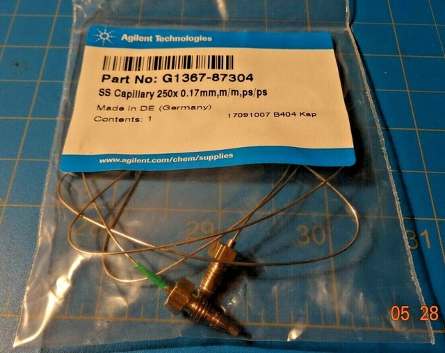 Agilent SST Capillary 250x 0.17mm PN G1367-87304 for sale online | eBay
