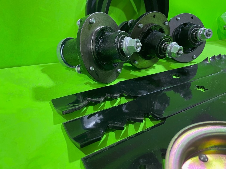 Deck Rebuild Kit For 61" Husqvarna MZ61 MZT61 MZ6128 Cast Iron Spindles ...