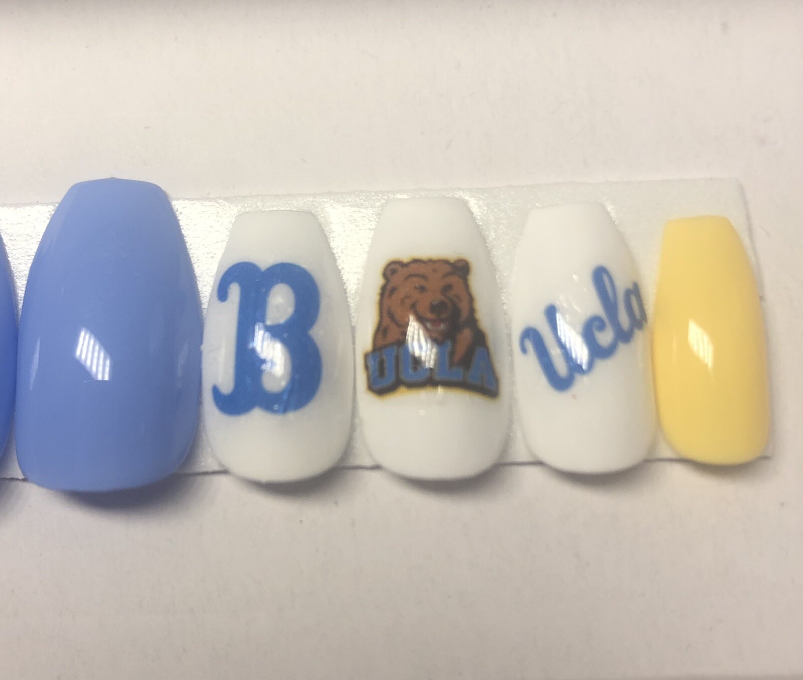 UCLA press on nails | eBay