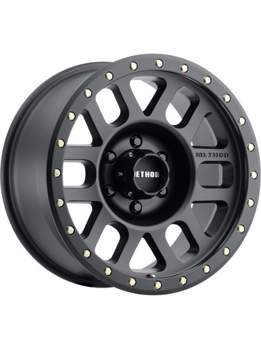 Method MR309 Grid 18x9 +18mm Offset 6x135 94mm CB Matte Black Wh ...