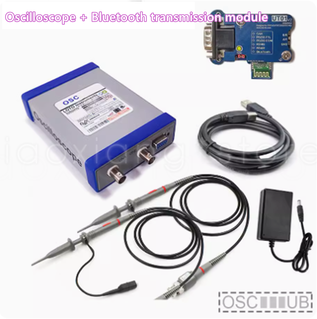 OSC2002UB USB Oscilloscope + Bluetooth 1G Sampling 50M Bandwidth Signal ...