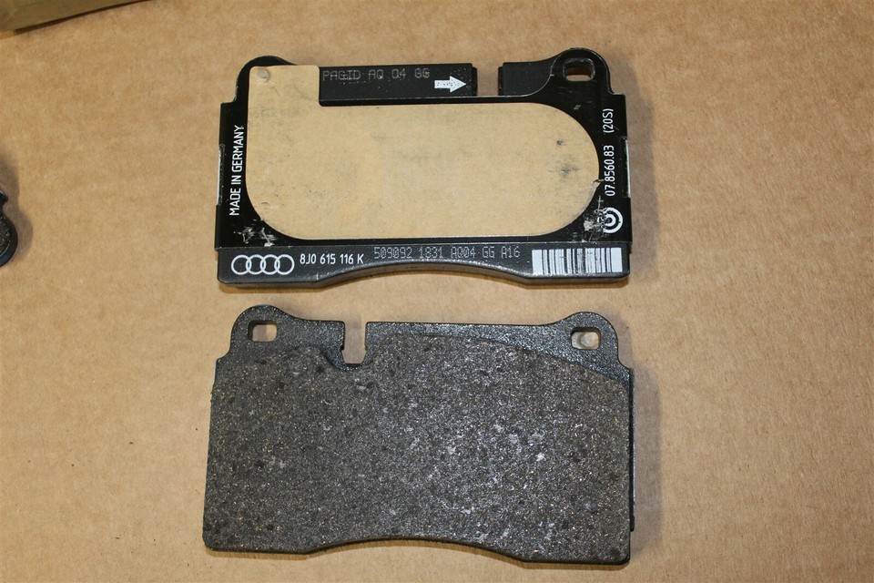 Audi RS3 2011-13 Front brake pads CHECK FIRST 8J0698151K New Genuine ...