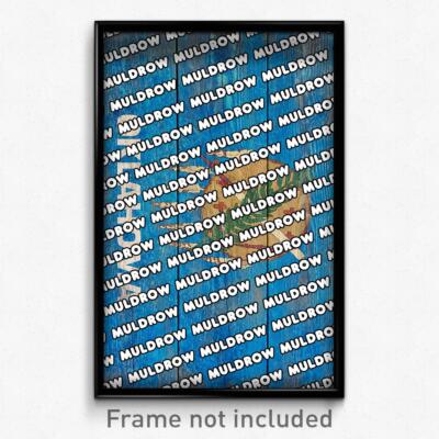 Muldrow Oklahoma Poster (OK City Souvenir 11x17 Town Print) | eBay