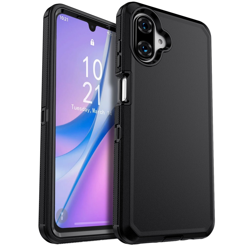 For Samsung Galaxy A07 Shockproof Rubber 3 in 1 Case Rugged Protective ...