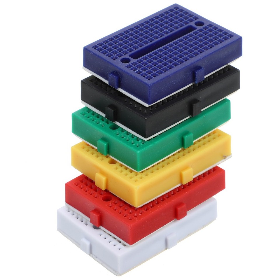 6 Pcs Solderless Breadboard Breadboards Electronic for Experiment ...