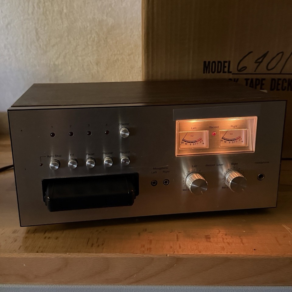 Vintage MacDonald Model 6401 8-Track Tape Deck - With Original Box ...