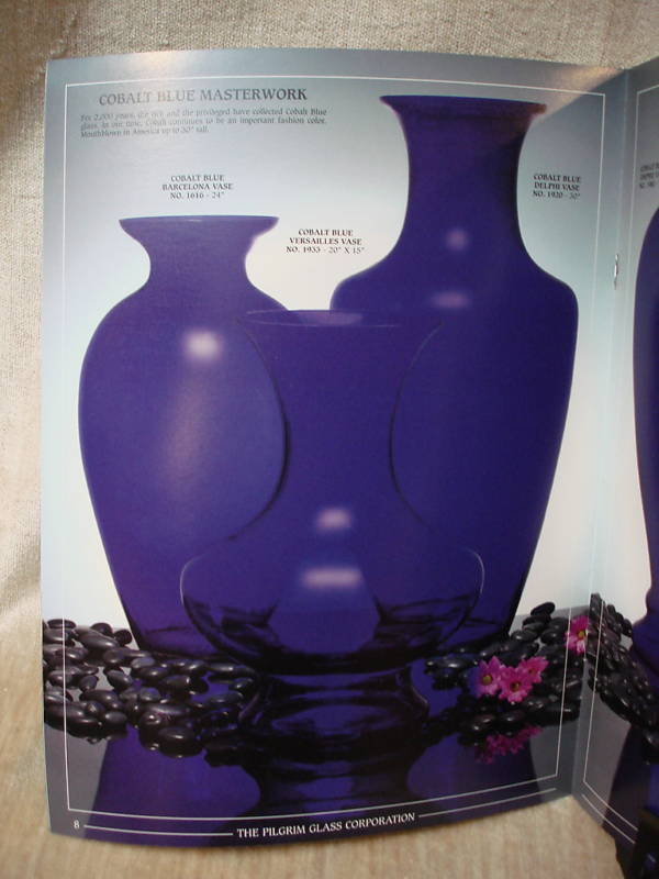 Pilgrim Glass Masterworks 30” Delphi Vase Black | eBay
