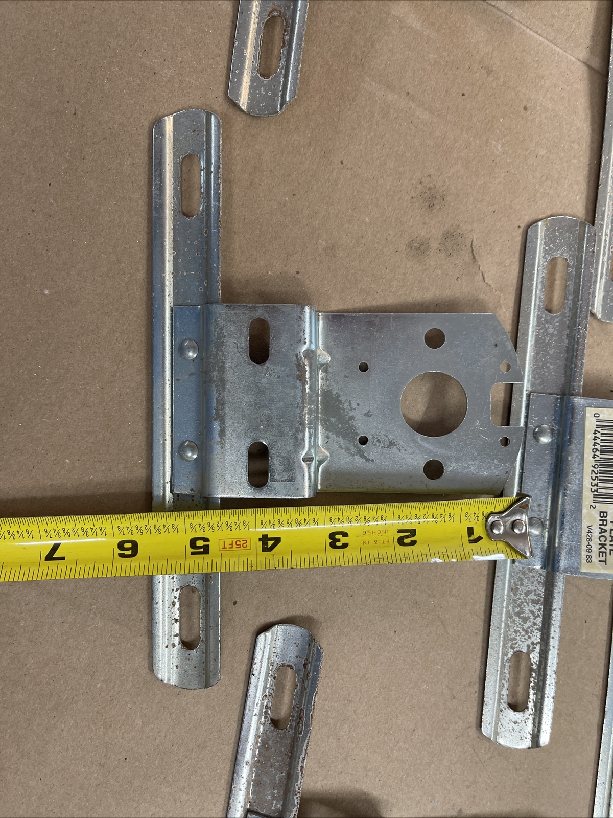Utility Trailer LICENSE PLATE BRACKET Universal ~ Steel ~ Peterson V428 ...