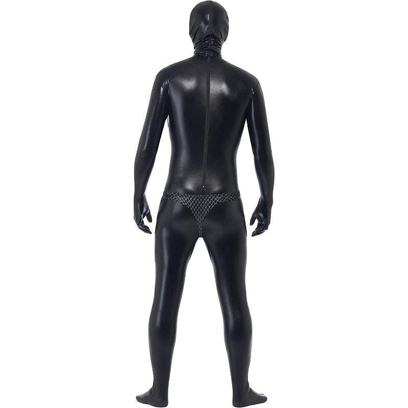 Smiffys Gimp Bodysuit Men's Fancy Dress Costume | eBay UK