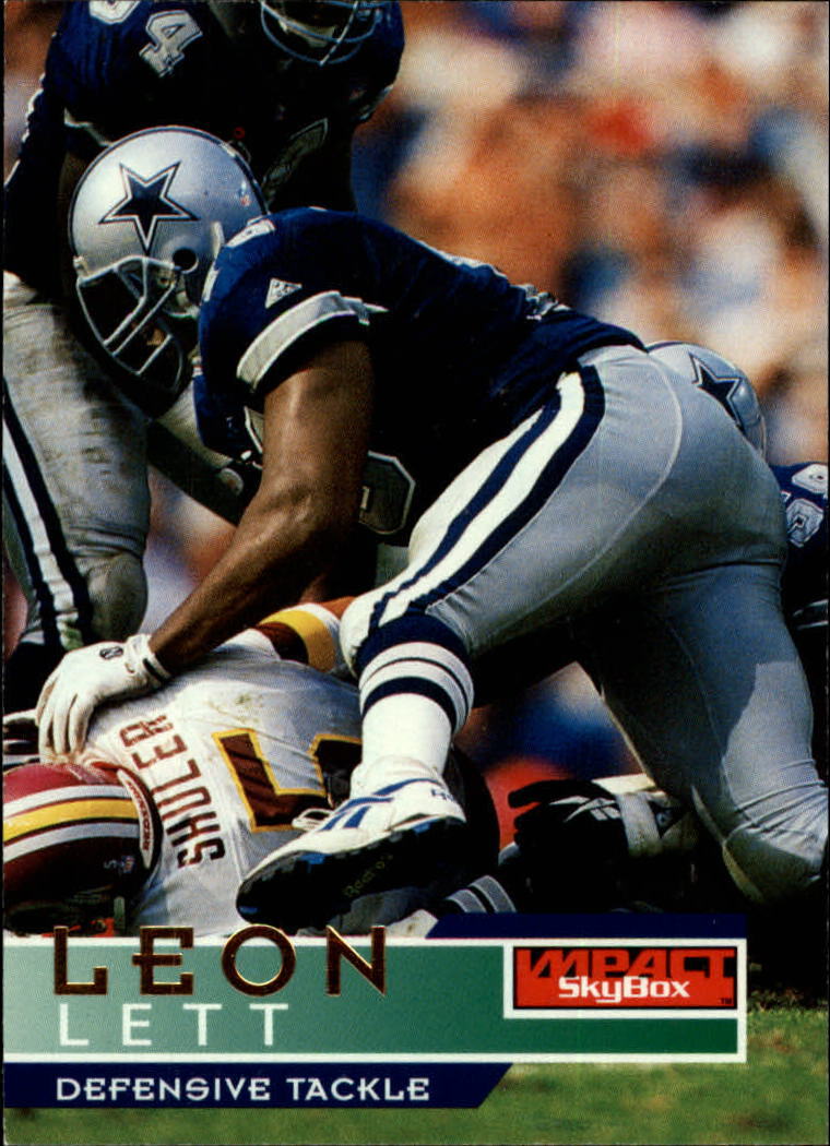 1995 Skybox Impact - #40 Leon Lett for sale online | eBay
