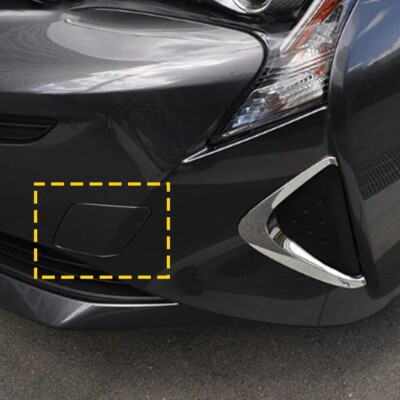 Fit for 2016-2017 Toyota Prius Front Bumper Tow Eye Bracket Hook Cover ...