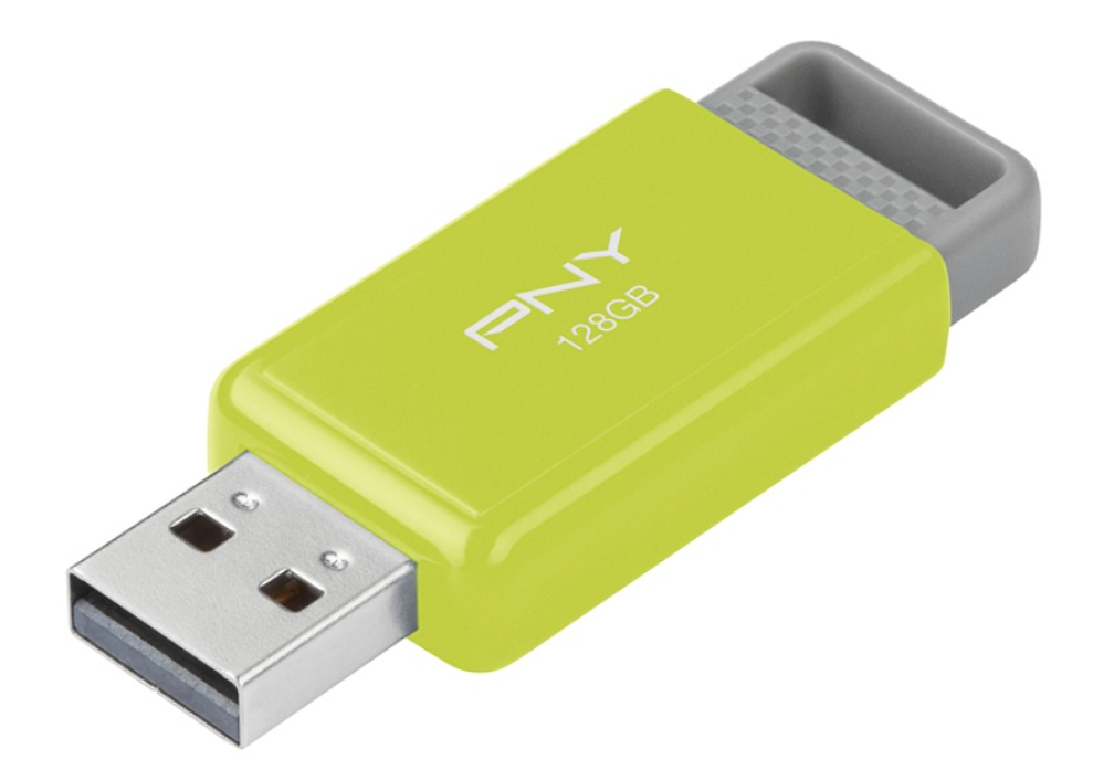 Brand New PNY 128GB USB 2.0 Flash Drive Yellow P-FD128OMC-GE | eBay