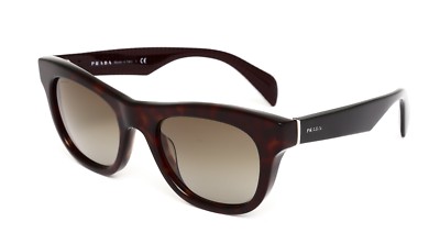 Prada SPR04Q 52-21-145 Dark Brown Women's Sunglasses S1117 | eBay