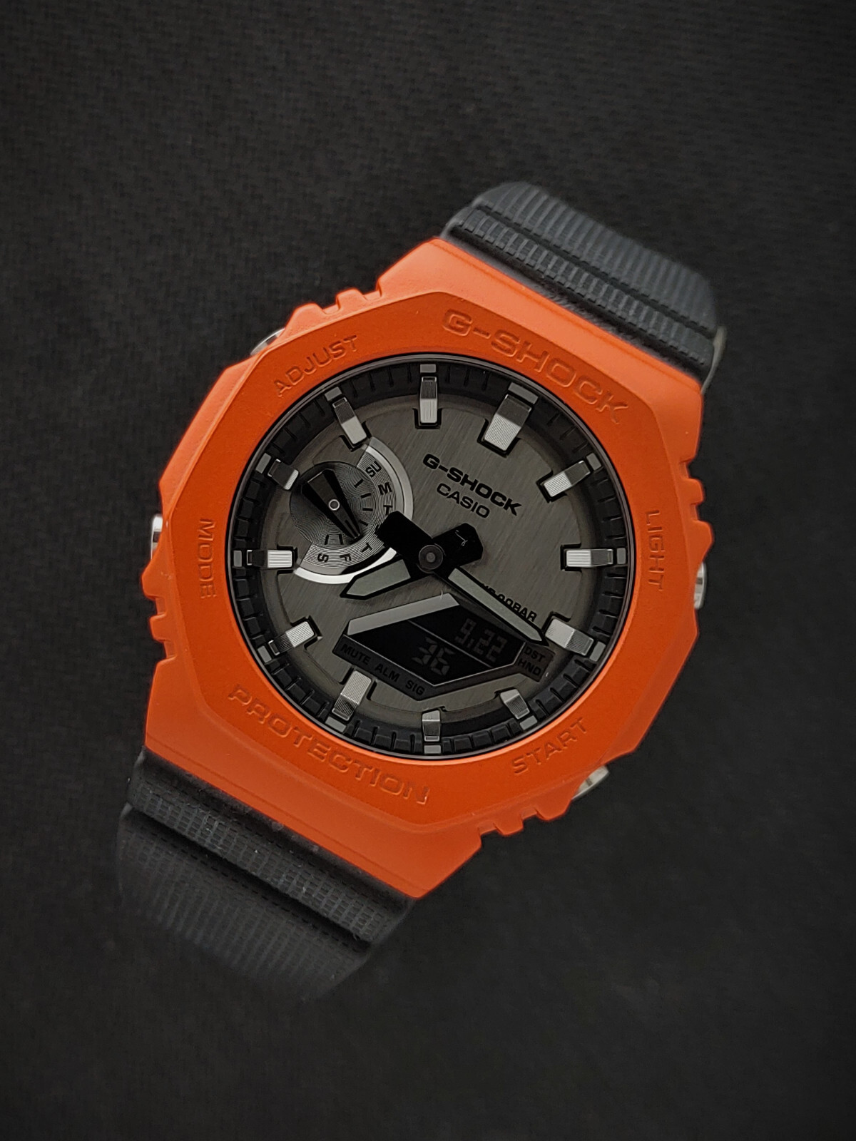 Casio G-Shock GM2100-1A - "Casioak" - Orange Cerakote Custom Mod | eBay