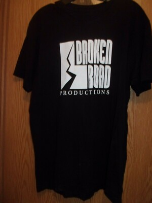 Broken Road Productions black L t shirt | eBay