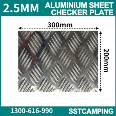 2.5mm Aluminium Sheet Checker Plate 5052 Tread Plate Aluminium Sheet ...