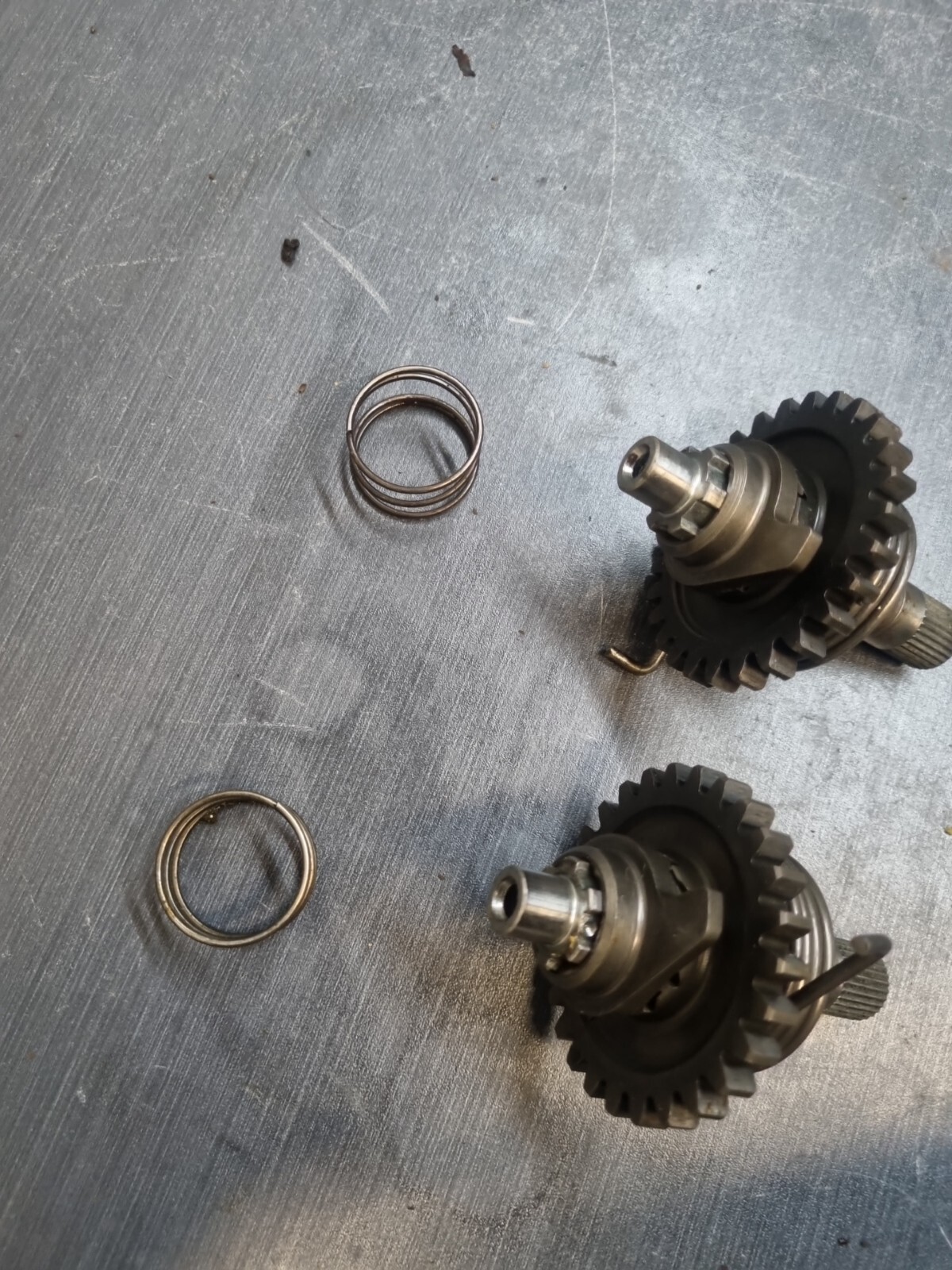 Suzuki rm125 kickstart mechanism kickstart shaft assembly 1999 | eBay ...