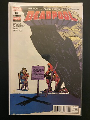 Deadpool 5 High Grade Marvel Comic Book CL84-163 | eBay