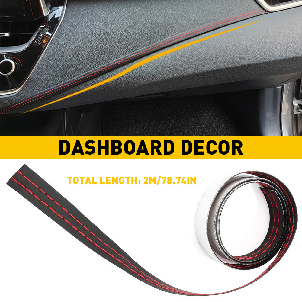 2M Line Car Interior Decor Edge Gap Door Dashboard Panel Trim Molding ...