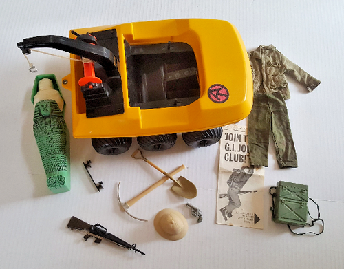 GI JOE Adventure Team Vehicle 12 Piece Lot Classic Toy Action Figure ...