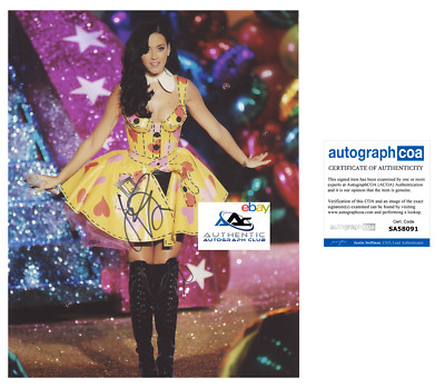 KATY PERRY AUTOGRAPH SIGNED 11x14 PHOTO SINGER ACOA COA | eBay
